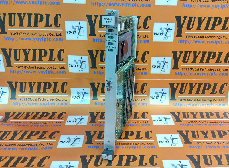 MOTOROLA PLC MVME 167 / 01-W3826B Single Board - PLC DCS SERVO Control MOTOR POWER SUPPLY IPC ROBOT